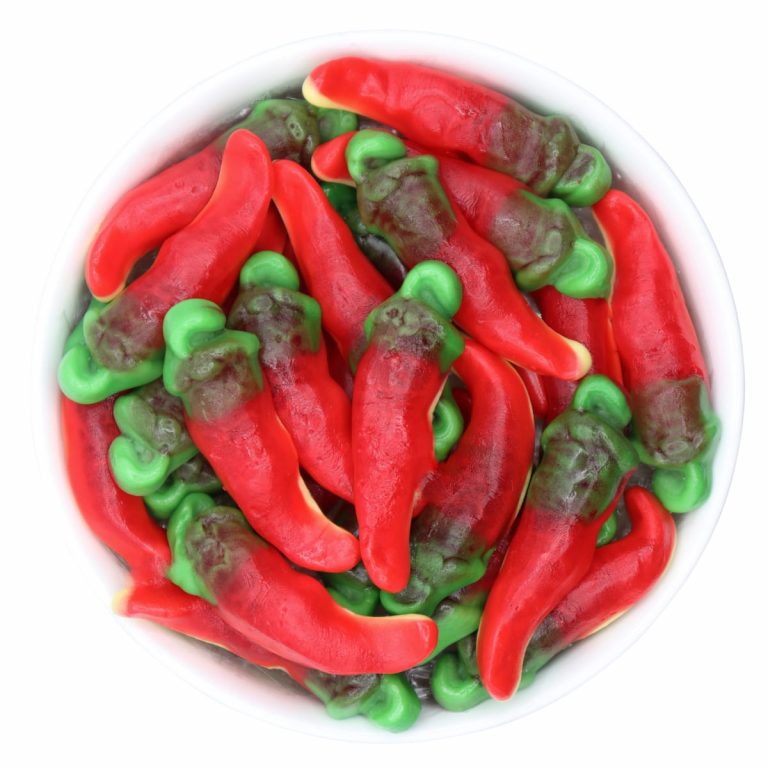Gummi Red Chili Peppers | LorentaNuts.com