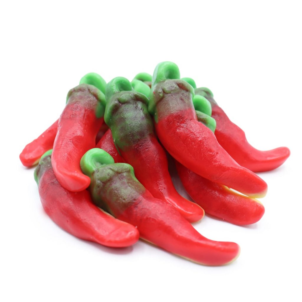 Gummi Red Chili Peppers | LorentaNuts.com