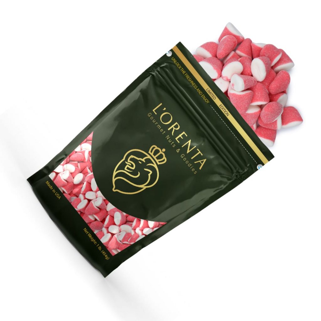 Strawberry Gummi Drops | Nostalgic Candy | LorentaNuts.com