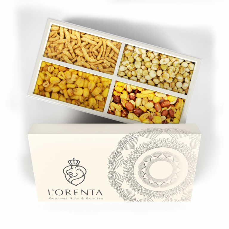 L'Orenta Gift Box Crunchy Bites | LorentaNuts.com