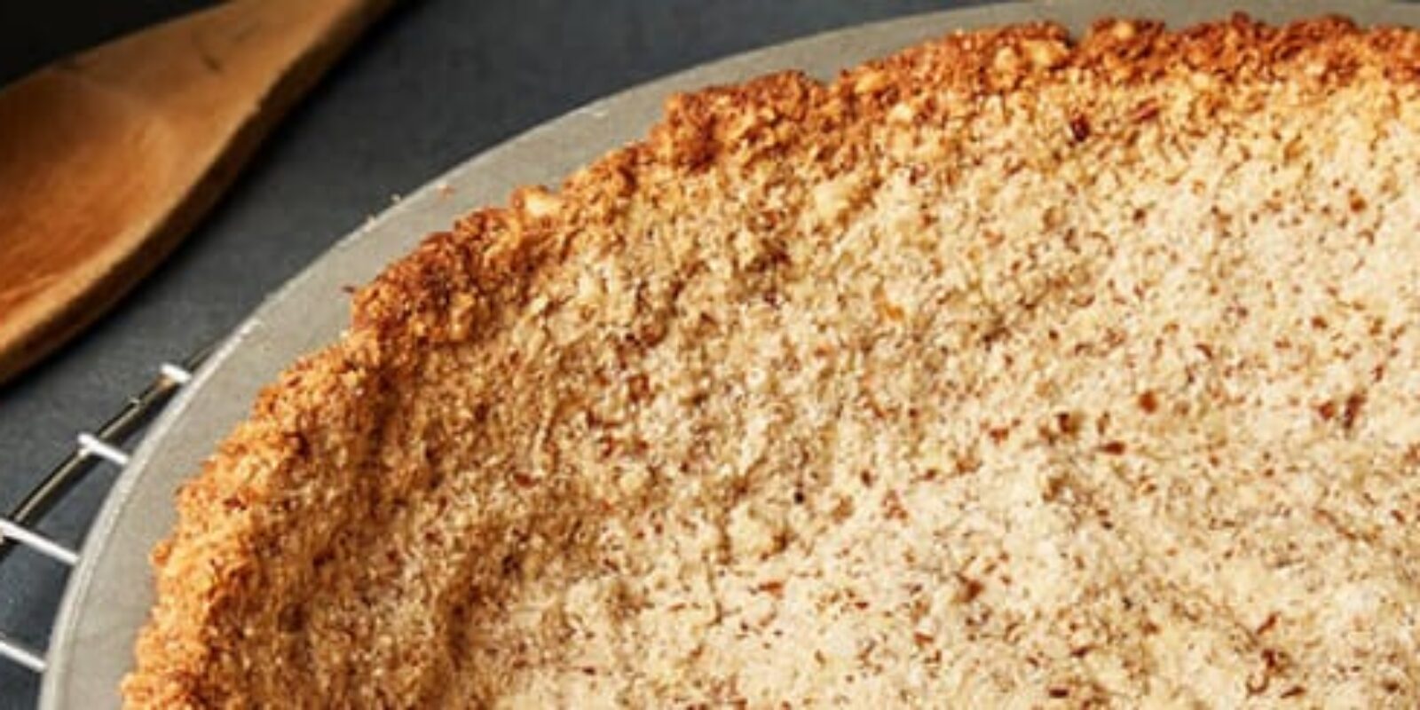 Keto Almond Coconut Pie Crust | LorentaNuts.com
