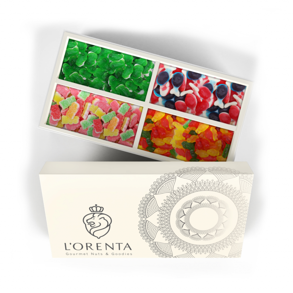 L'Orenta Gift Box Sweet & Sour Candy | LorentaNuts.com