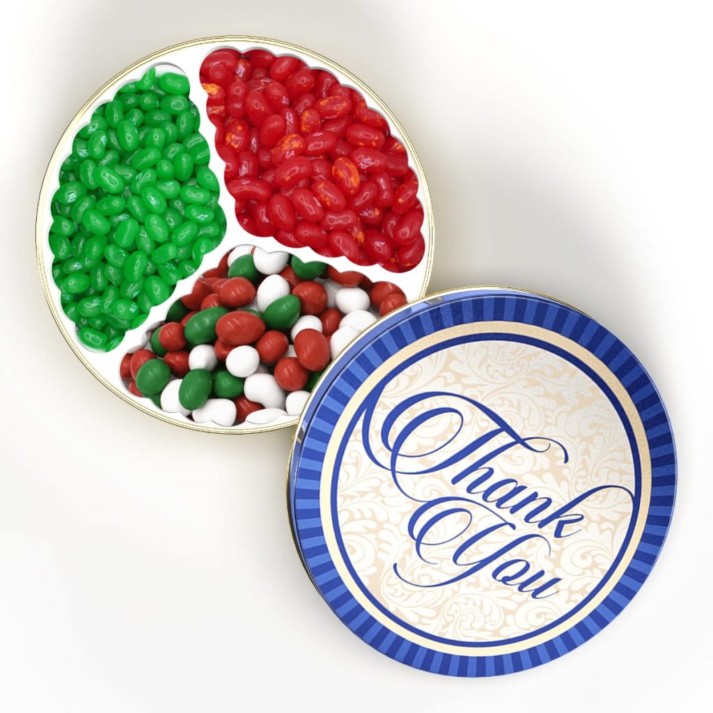 Christmas Colors Tin | LorentaNuts.com