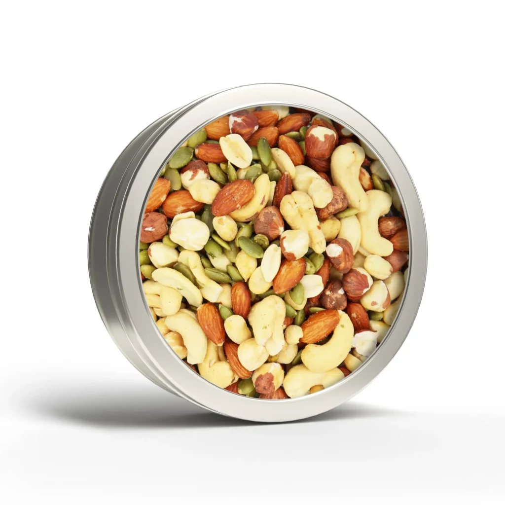 Signature Clubhouse Round Tin | LorentaNuts.com