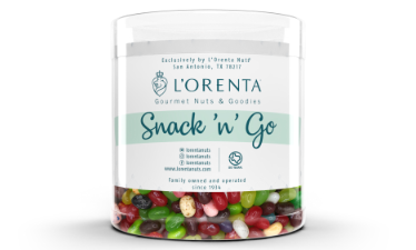 Snack And Go Retail Packaging | LorentaNuts.com